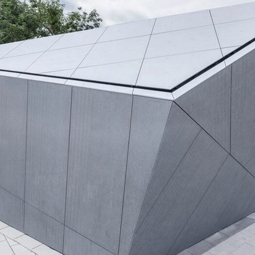 Linea Fiber Cement Facade Panel by EQUITONE - Nomad Architecture