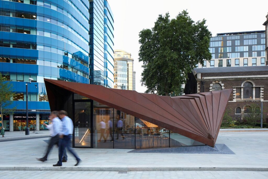 Transforming Urban Spaces: Portsoken Pavilion by Make Architects ...